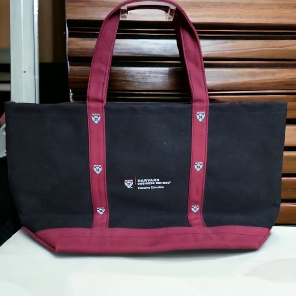 Harvard | Bags | Harvard Business School Zip Top Tote Bag | Poshmark